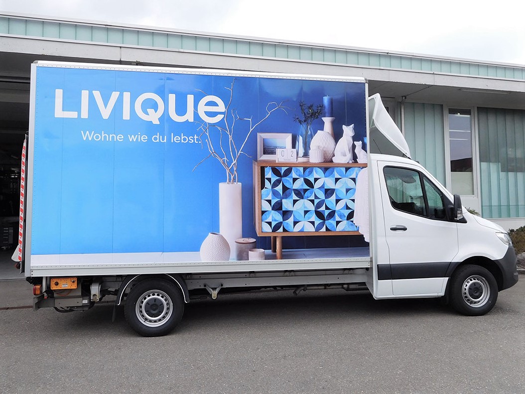 Umbranding TopTip auf Livique | Marzohl Werbetechnik